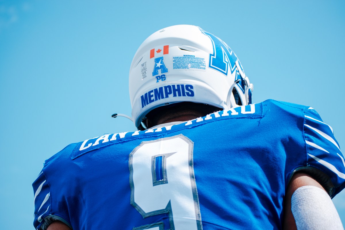 “I live football.” Memphis’ Geoffrey Cantin-Arku working hard to make a ...